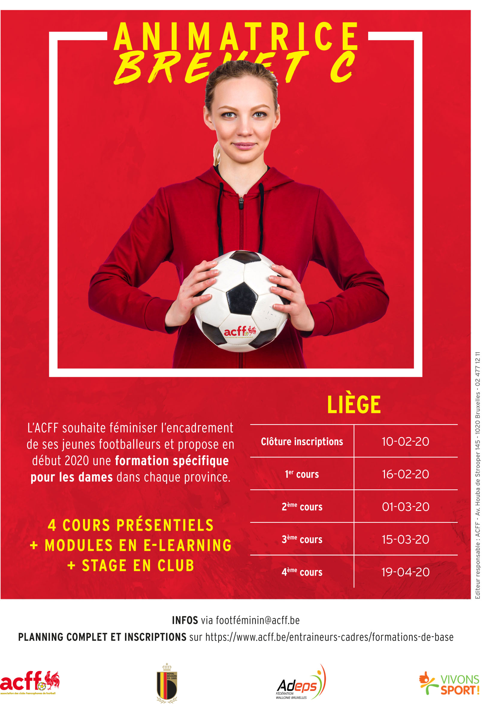 Brevet C 100% FÉMININ | RDC Cointe Liège